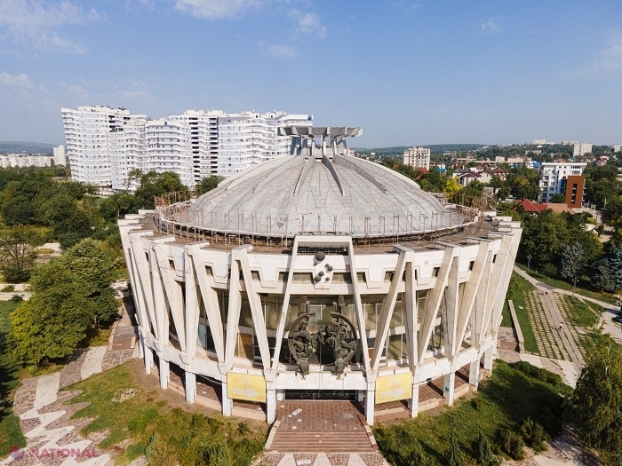 FOTO // Circul din Chișinău, REPARAT cu bani europeni: Lucrările de reabilitare a acoperișului ...