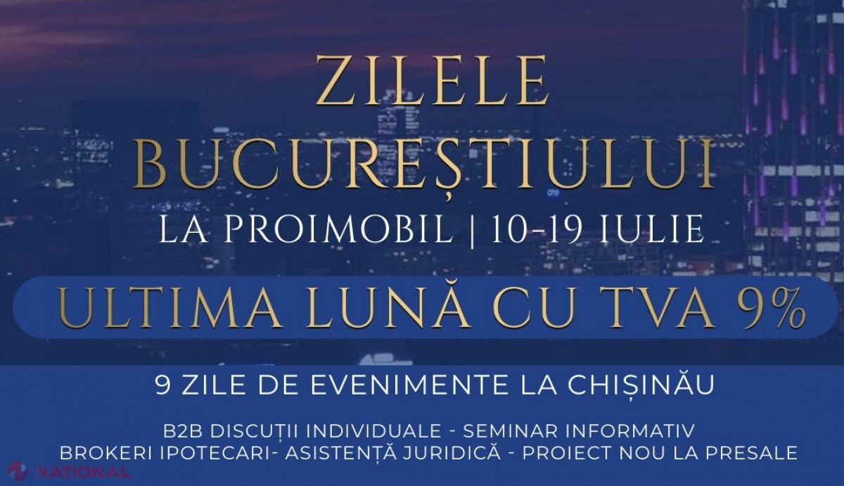 OPORTUNITATE // Ultima lună de TVA 9%! Află totul despre investițiile ...