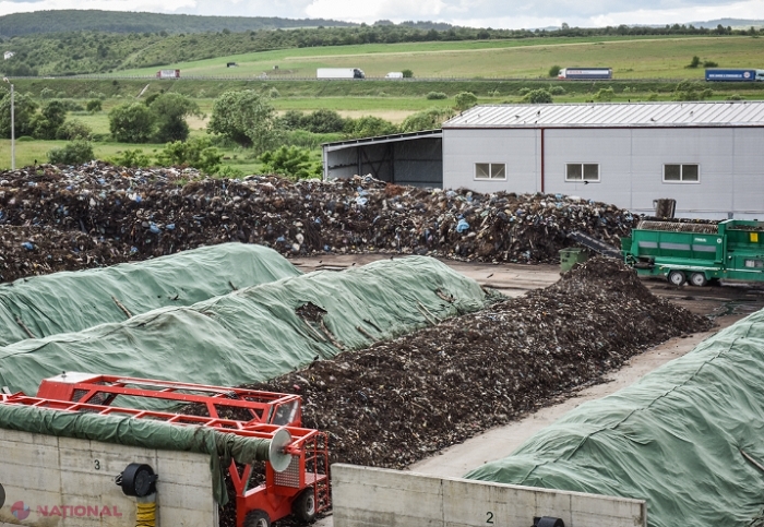 Depozit de deșeuri și stație de compostare în orașul Dondușeni, precum ...