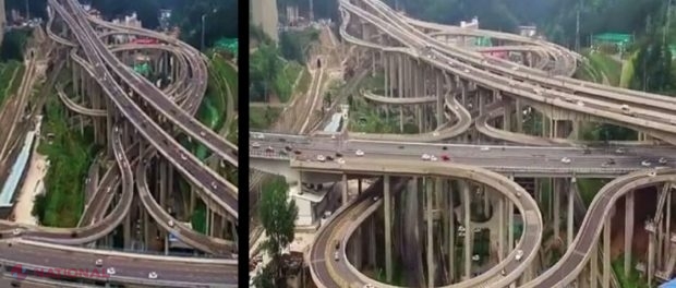 VIDEO // Nebunie curată – una dintre cele mai complexe benzi de tranzit ...