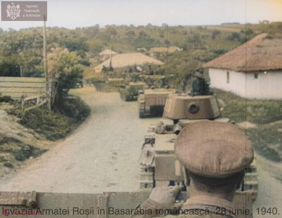 Ocuparea Basarabiei acum 82 de ani de către sovietici, în imagini