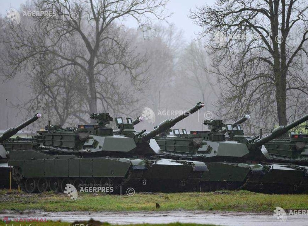Polonia achiziţionează 116 tancuri americane Abrams