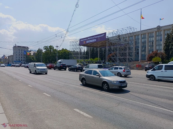 Traficul rutier, SUSPENDAT în Piața Marii Adunări Naționale în perioada 20 - 22 mai