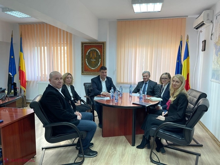 Noul punct de trecere a frontierei Leova-Bumbăta, controlul vamal ...