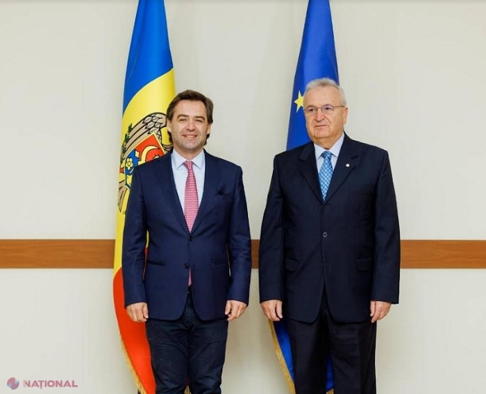 Vicepremierul Popescu, întrevedere cu Vasile Pușcaș, fostul negociator-șef pentru aderarea ...