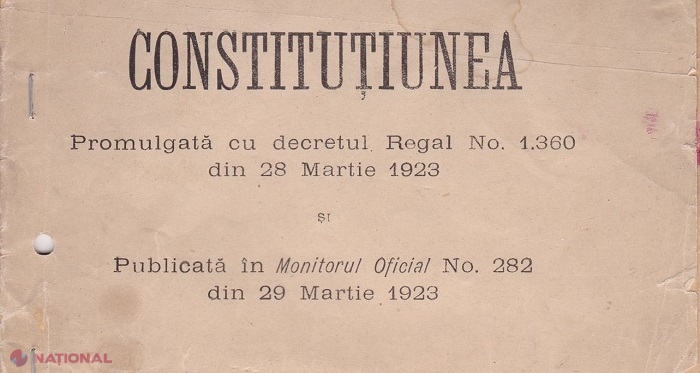 CENTENAR // Constituția României ÎNTREGITE, la care au contribuit și ...