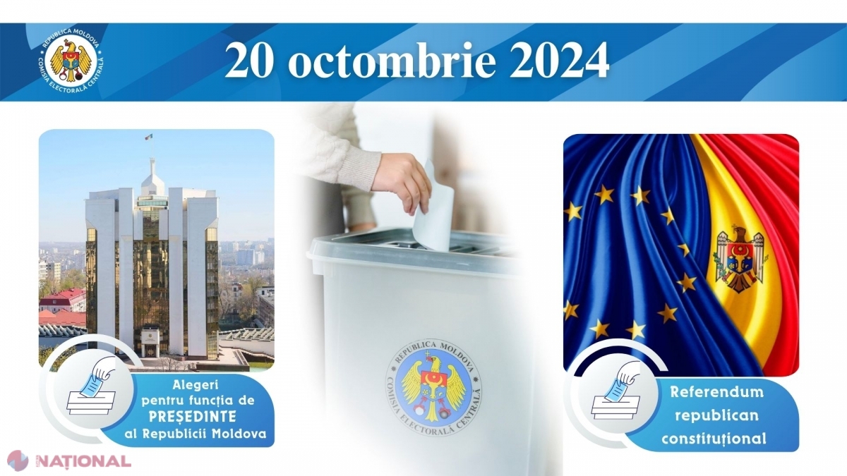 Scrutinul prezidențial și REFERENDUMUL constituțional din 20 octombrie ...