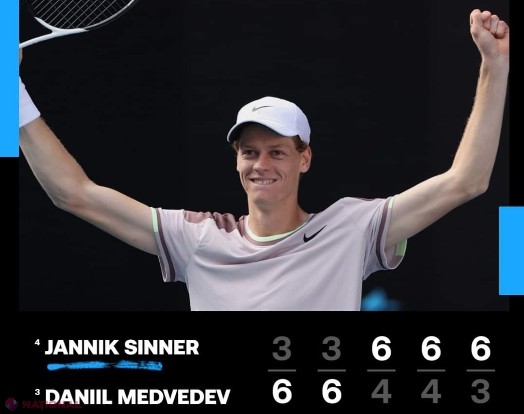 Jannick Sinner a câștigat Australian Open 2024! Revenire de senzație în ...