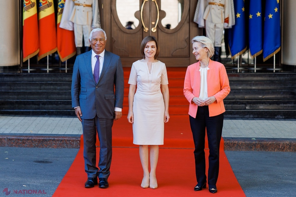 Maia Sandu întâmpină liderii europeni la Chișinău: Summit istoric ...