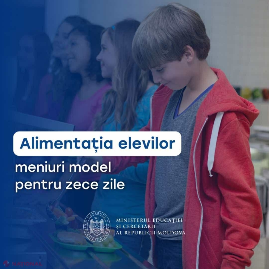 Ghid de meniu variat pentru elevii din Moldova: echilibru nutrițional în școli pe parcursul a ...