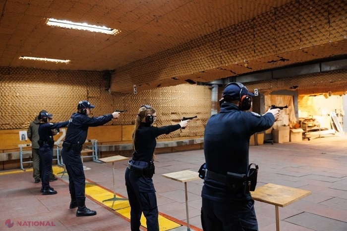 Poligonul de tragere al Academiei „Ștefan cel Mare”, unde se antrenează ...