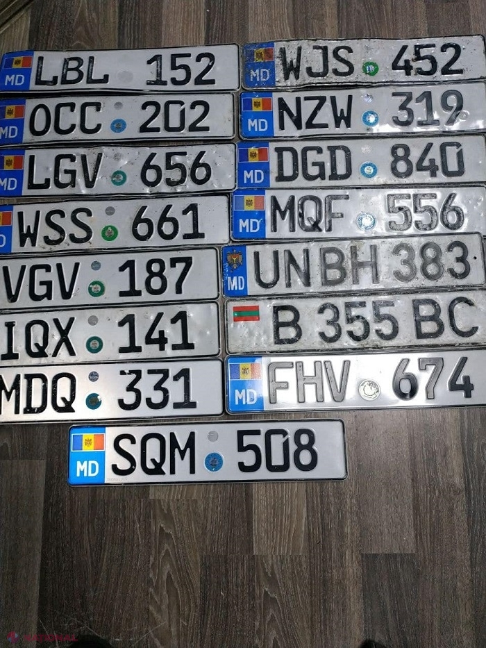 Ploile din ultimele zile v-au „spălat” numerele de înmatriculare de la ...