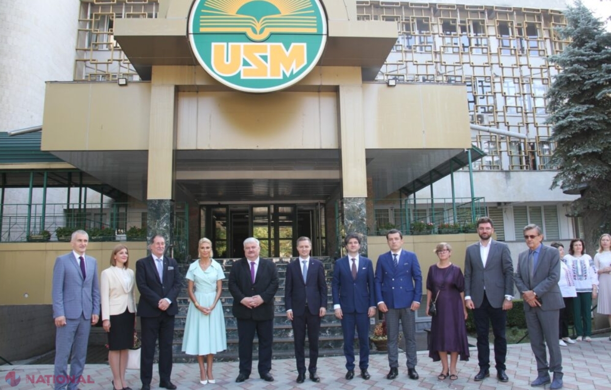 Adrian Dupu, în cadrul unei ședințe festive la USM: „Marcăm 34 de ani de la momentul în care ...