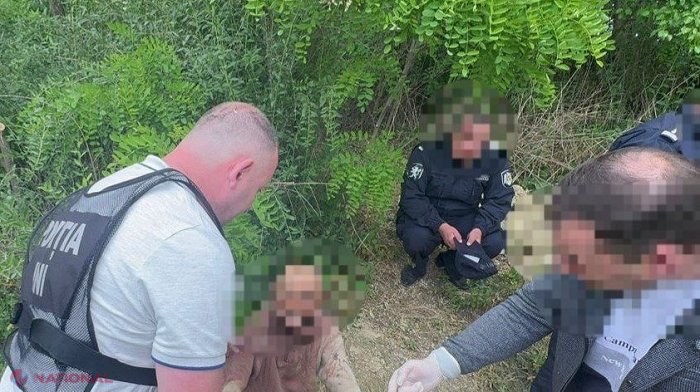 VIDEO // Momentul în care poliția sapă la Glodeni și scoate un om viu ...