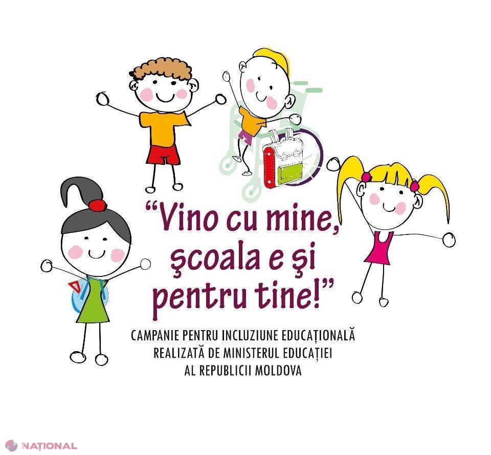 Incluziune educațională: „Vino cu mine, școala e și pentru tine”
