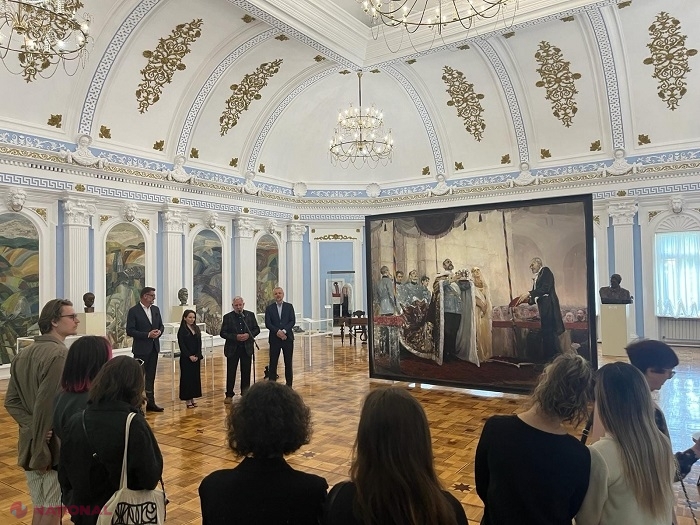Tabloul „Încoronarea Regelui Ferdinand și a Reginei Maria” de Elena ...