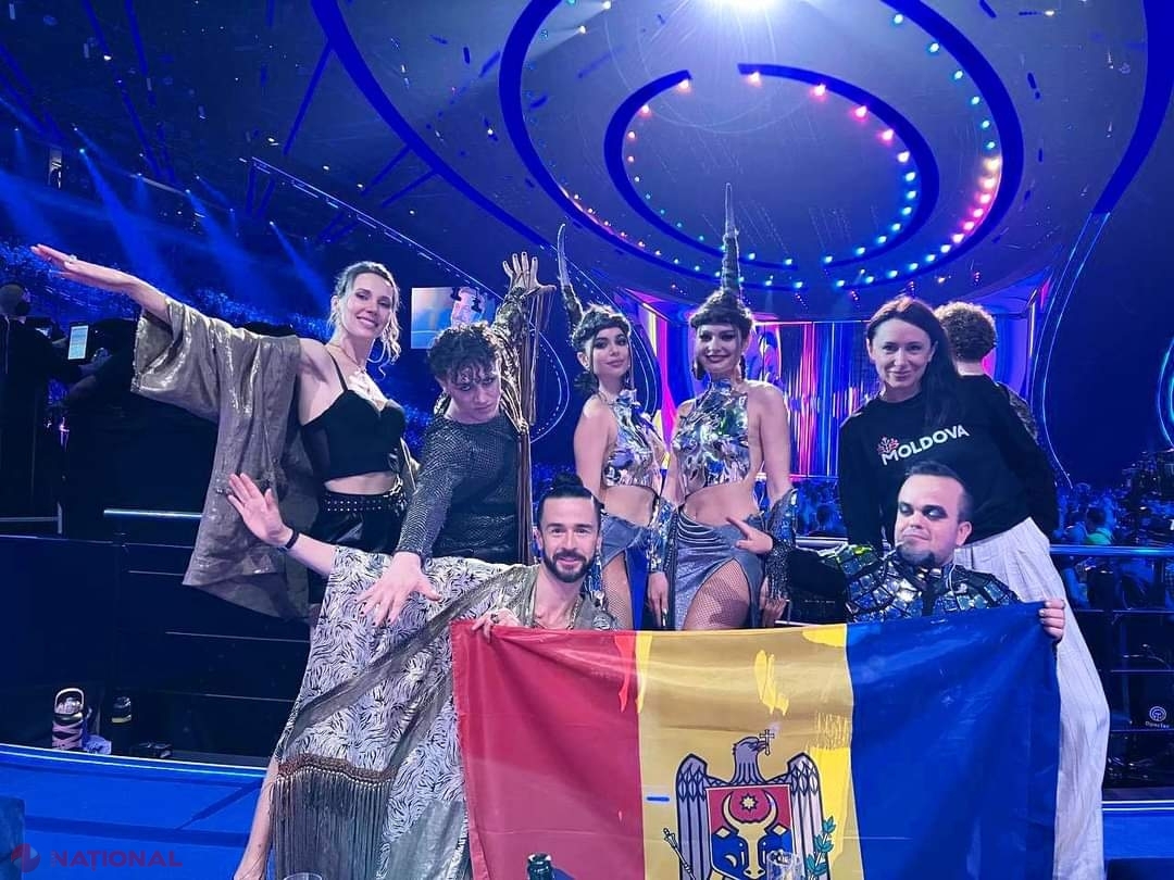 VIDEO, EUROVISION // „Soarele și Luna ne-au ţinut cununa”: R. Moldova s ...