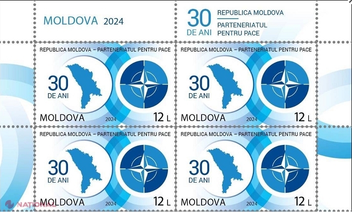 Chișinăul lansează timbrul poștal „30 de ani de la aderarea Republicii ...
