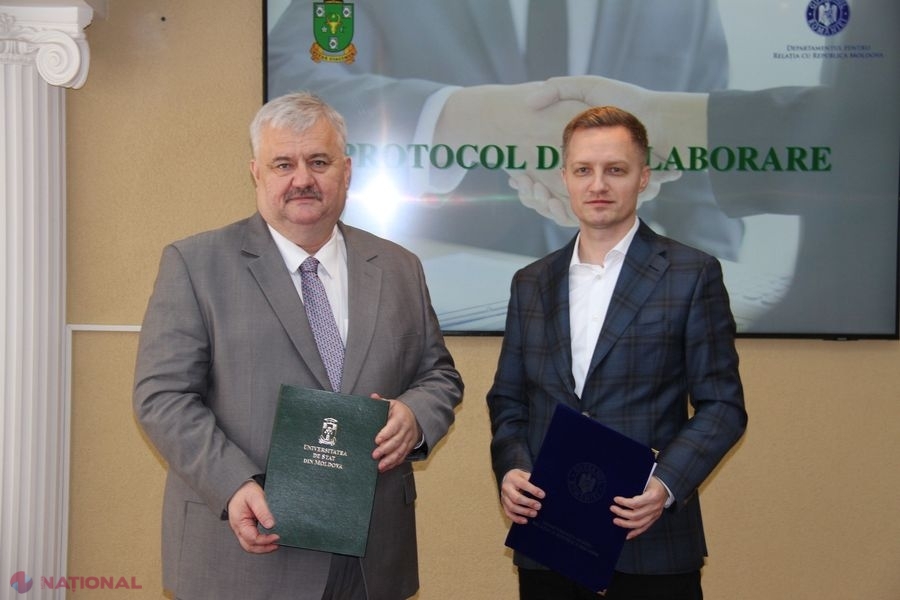 FOTO // Un nou PROTOCOL de colaborare între USM și Departamentul pentru ...