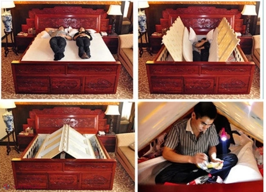 VIDEO // Patul rezistent la cutremure. Te ascunde în timp ce tu dormi ...