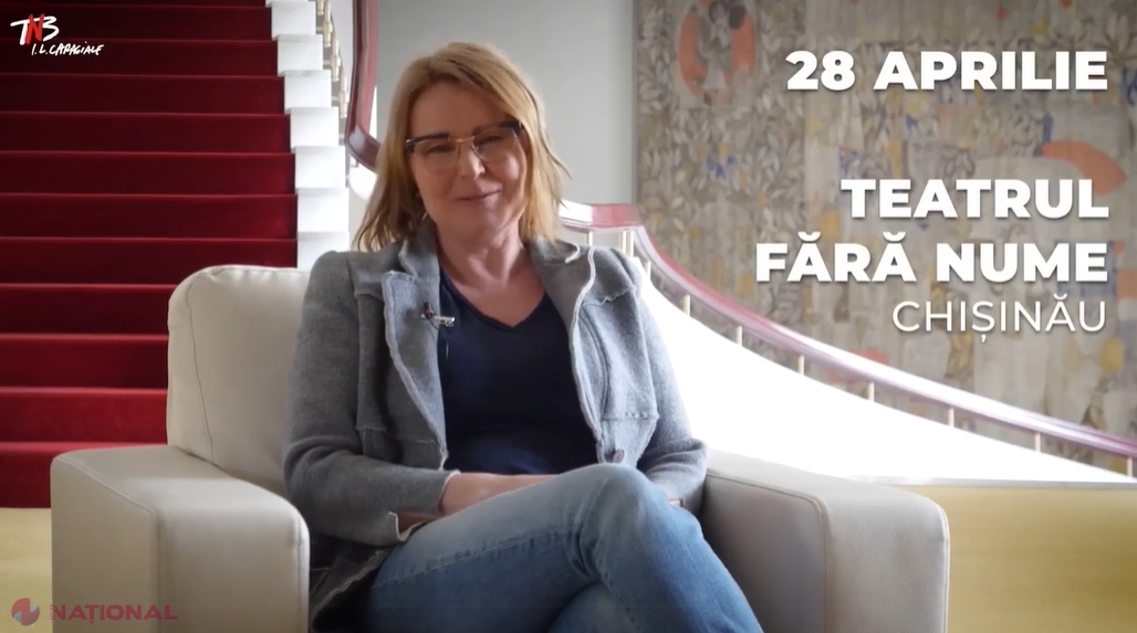 VIDEO // Actrița Tania Popa invită basarabenii la un one-woman-show de ...
